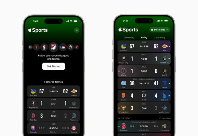 Apple Sports: la nueva app gratuita para los fanáticos del deporte ...